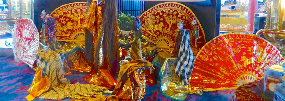 HAL Indonesian tea display (2), Holland America, Maasdam | Notable Travels