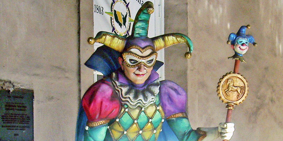 New Orleans, Louisiana jester at State Museum | Notable Travels
