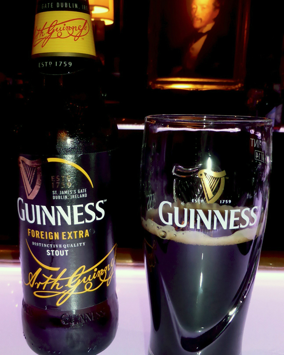 Guinness Foreign Extra Stout, Connoisseur Bar, Guinness Storehouse ...
