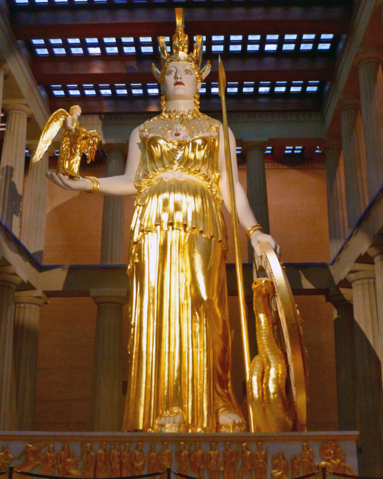 Statue of Athena in the Parthenon, Nashville | Notable Travels